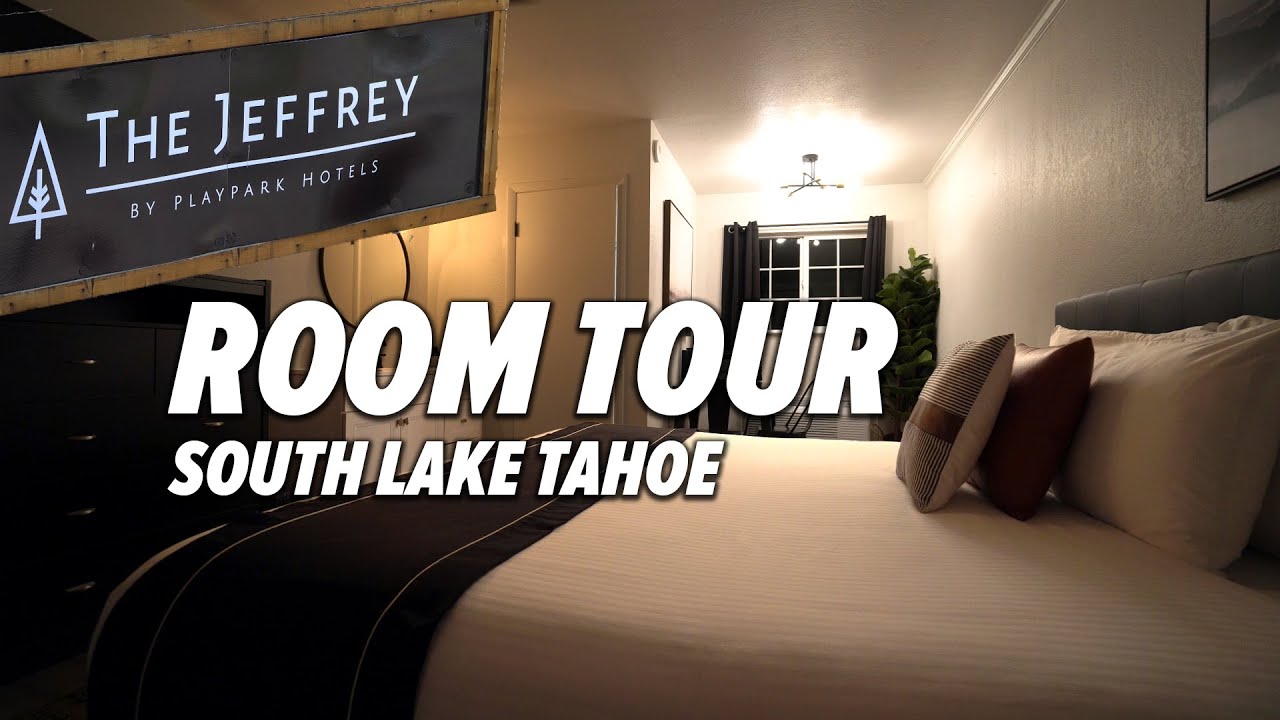 LAKE TAHOE: The Jeffrey Hotel Room Tour - YouTube