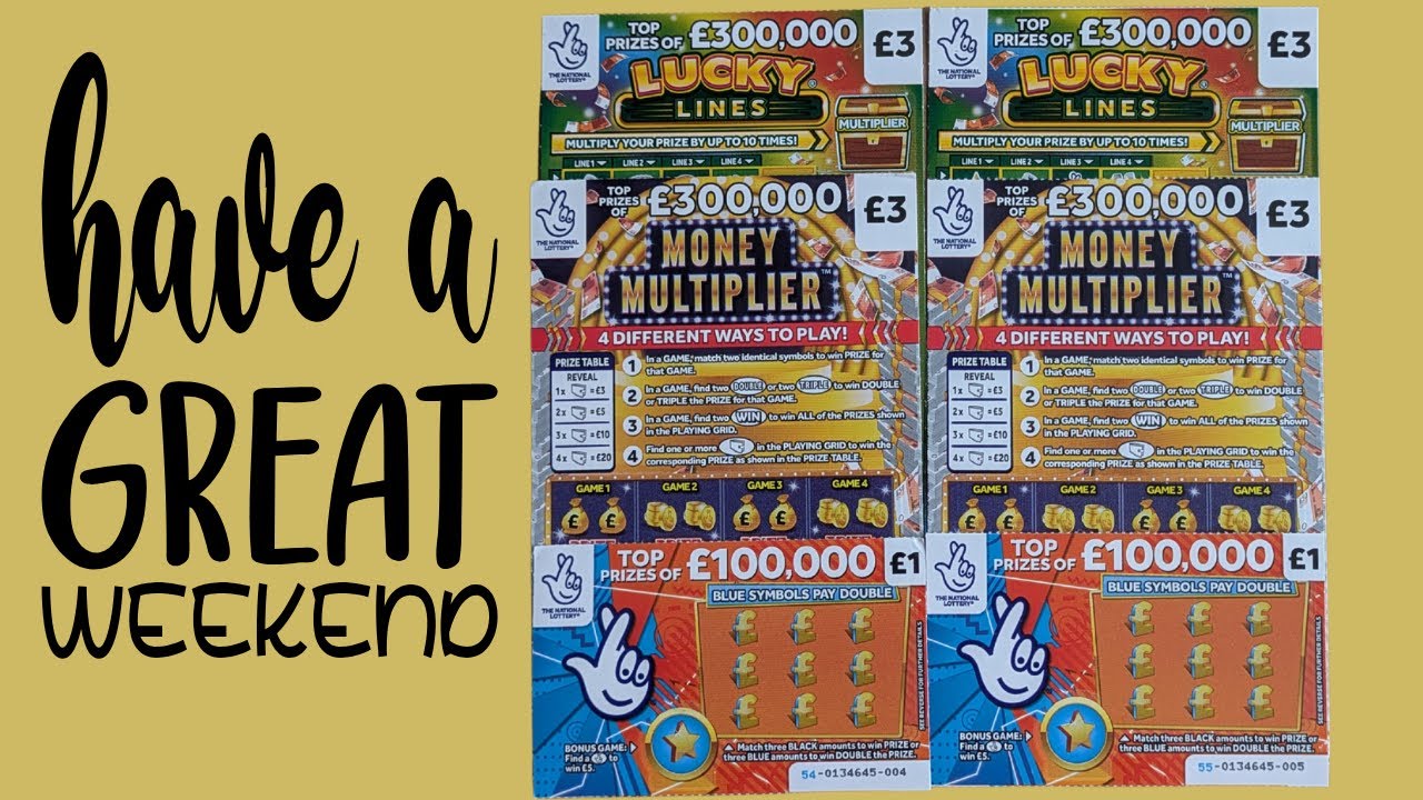 Scratch Cards from UK National Lottery. Weekend Session. (Sat. Ep1 ...