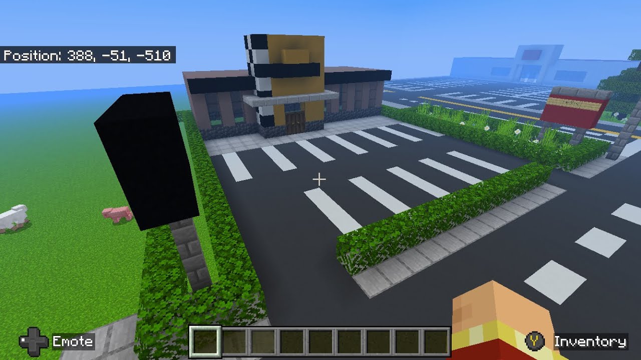 Let’s build a buffalo wild wings | palm city Minecraft series - YouTube