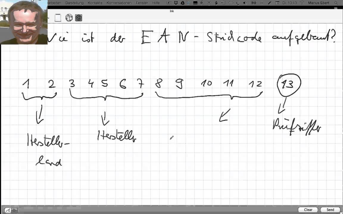 Wie ist der EAN-Strichcode aufgebaut? - YouTube