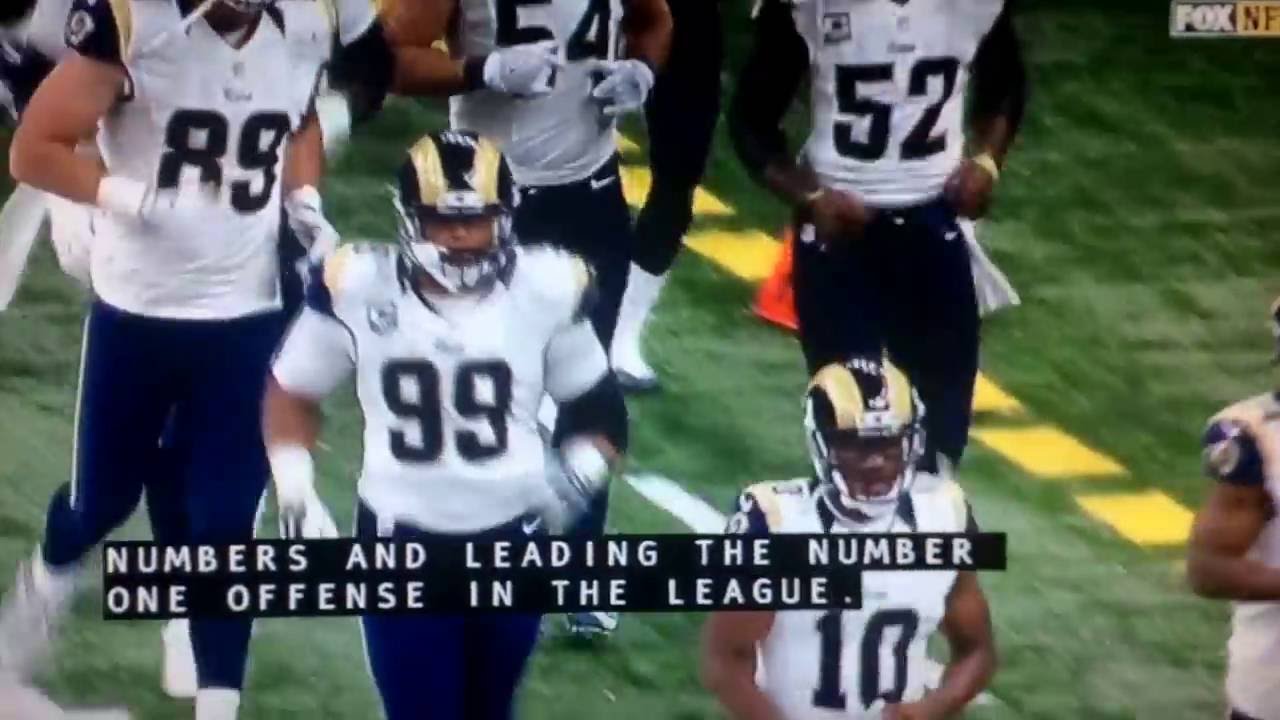 NFL on Fox "Rams vs. Saints" open November 27, 2016 - YouTube