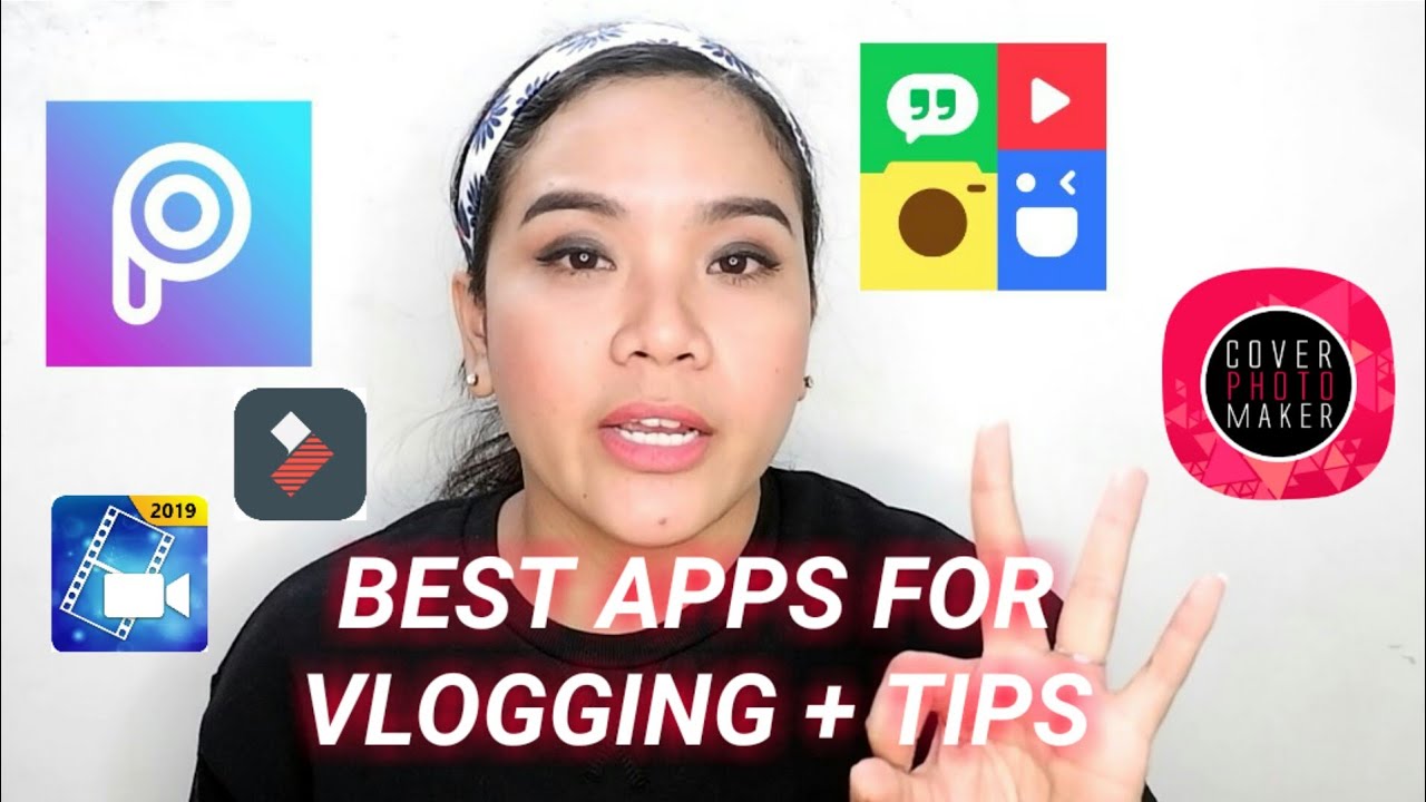 BEST APPS FOR VLOGGING + TIPS FOR ANDROID | MariaFhey - YouTube