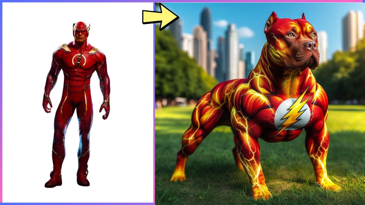 AVENGERS but DOG PITBULL🐕VENGERS🔥ALL CHARACTERS MARVEL&DC(2024) - YouTube