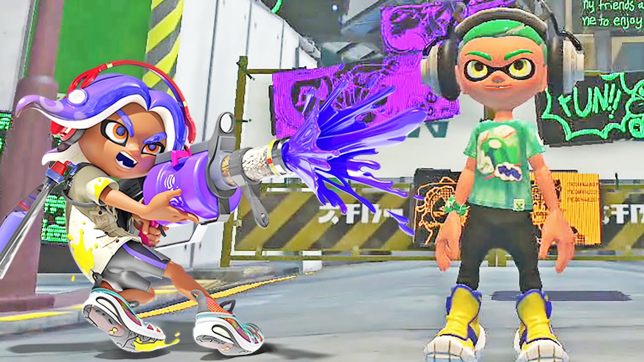 Splatoon 3: 1ª Vez no Splatfest - Verde Neon - YouTube