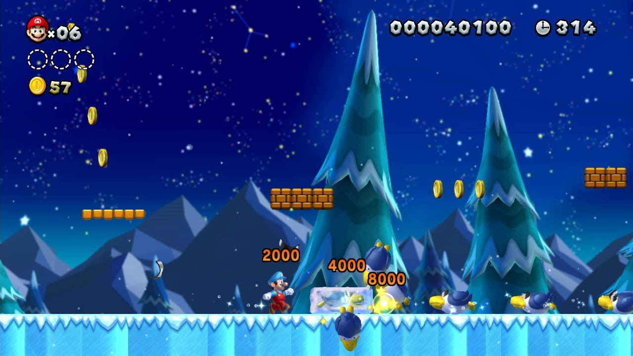 New Super Mario Bros. U -- A Frozen Cooligan Makes a Great 1-Up in ...