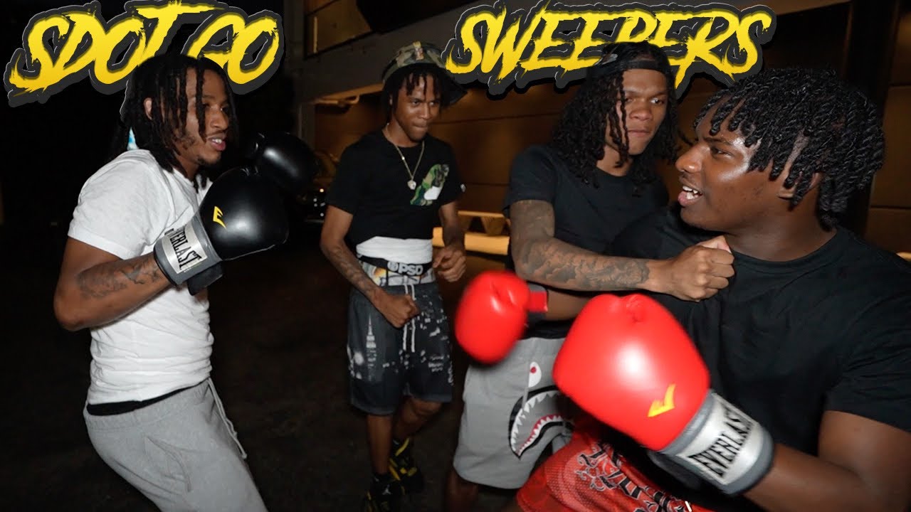 Boxing Sweepers Drill Rappers In The Hood Ft Sdot G X Jay Hound X ...