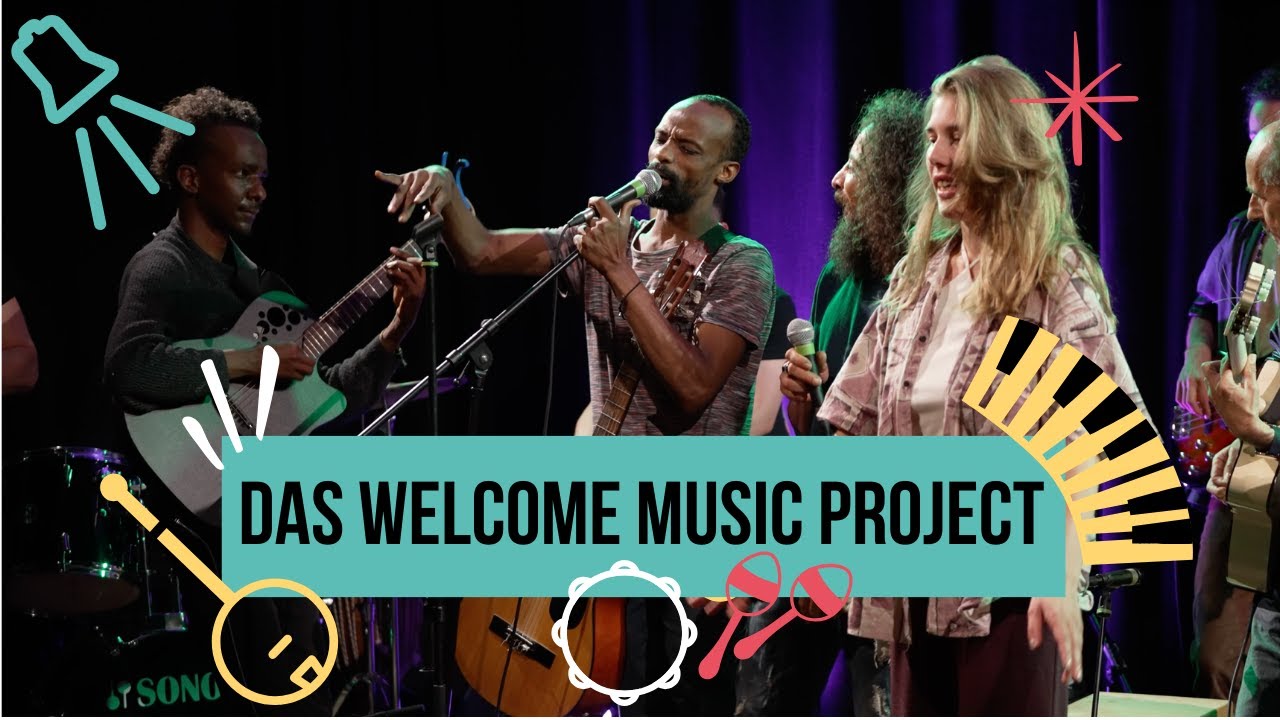 Das WELCOME MUSIC Projekt bringt Menschen und Musik zusammen - YouTube