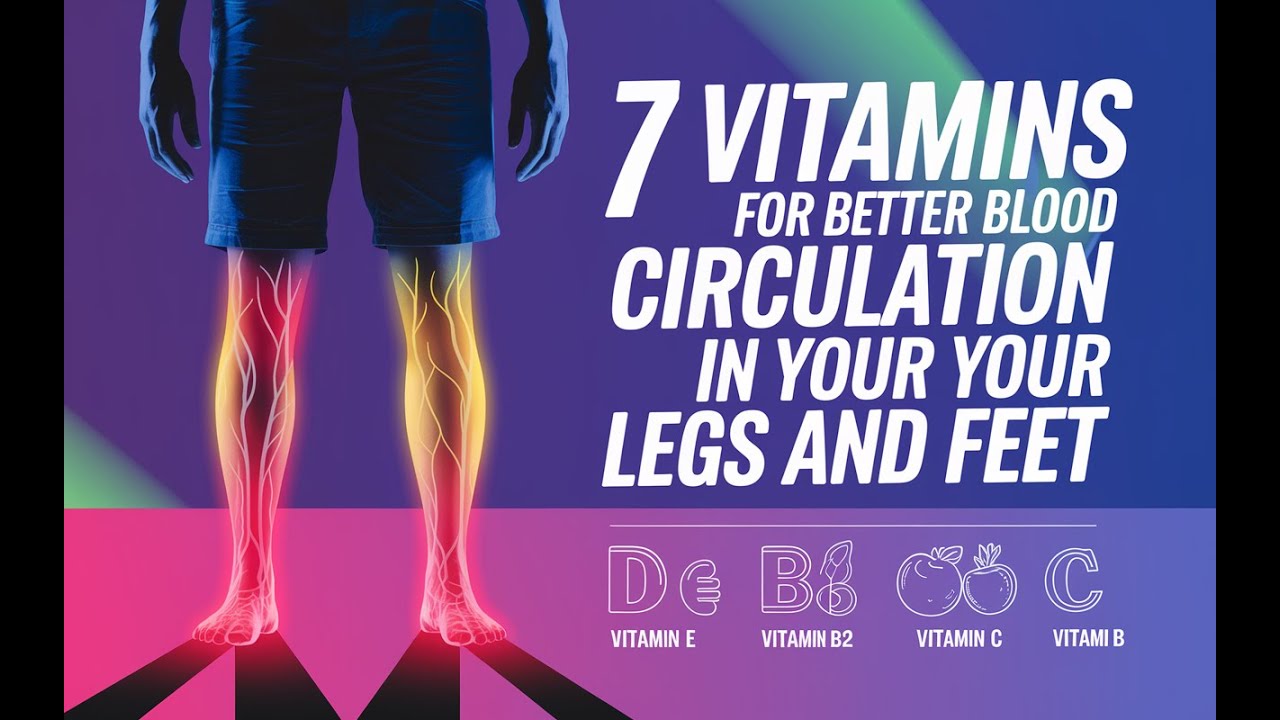 7 Vitamins with No SIDE EFFECTS for Better Blood Circulation in Your ...