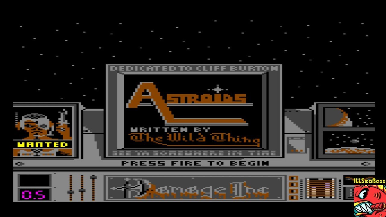 Astroids COMMODORE 64 - 310 - YouTube