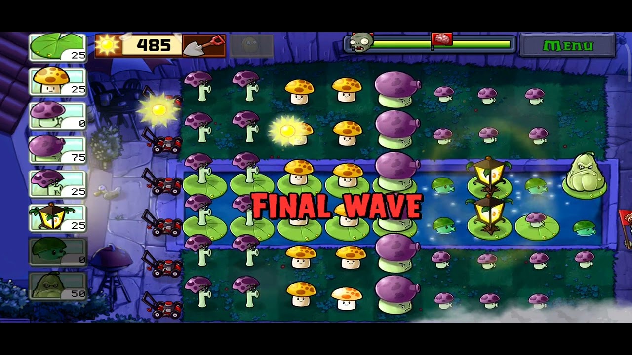 Plants vs. Zombies - Fog Level 1, 2 & 3 - Gameplay Walkthrough Part 18 ...