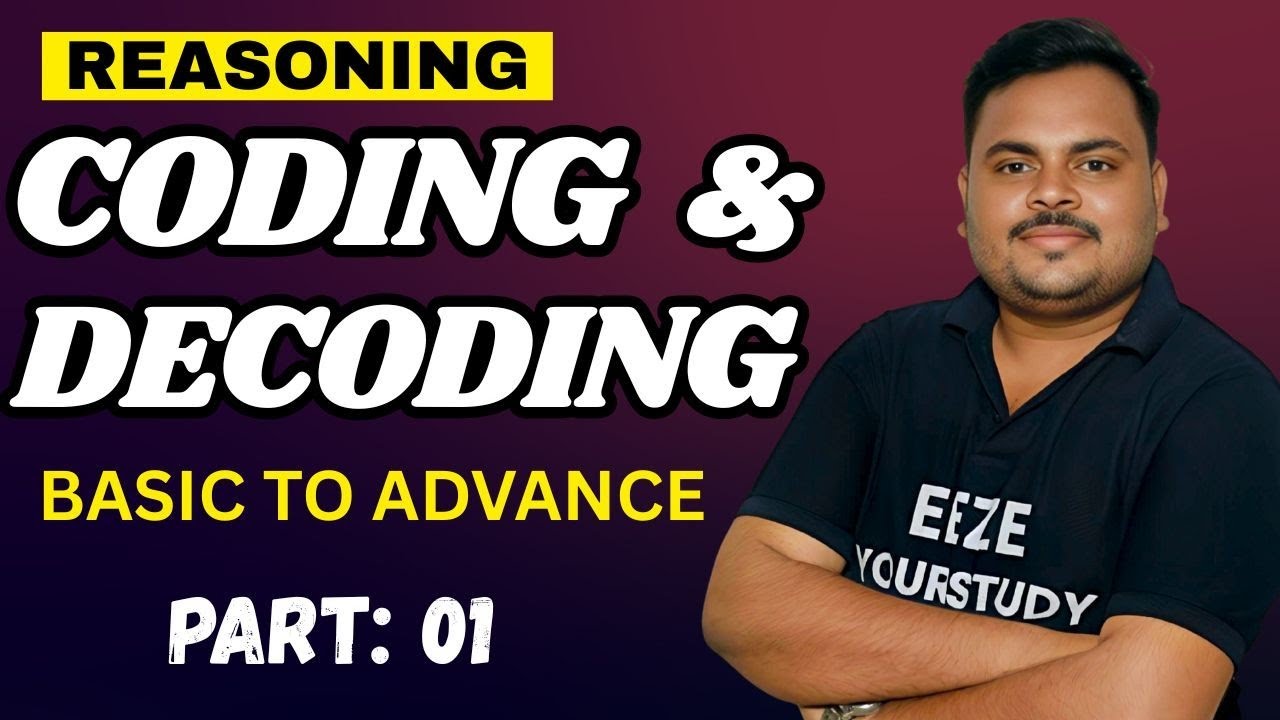 SSC CGL Reasoning Class 2025 | Coding Decoding | Basic to Advance | Reasoning by Ujjawal sir ...
