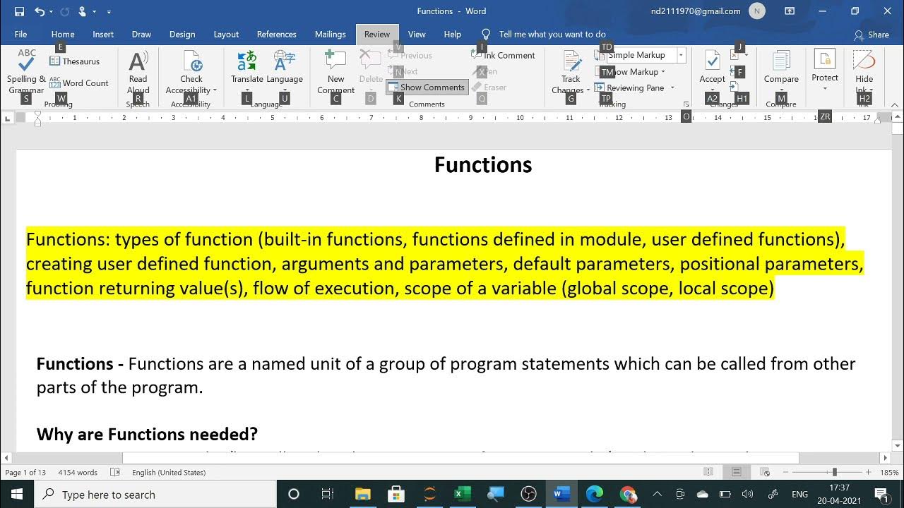 1.4 GLOBAL SCOPE VS LOCAL SCOPE || SCOPE OF A VARIABLE || CLASS 12 COMPUTER SCIENCE - YouTube