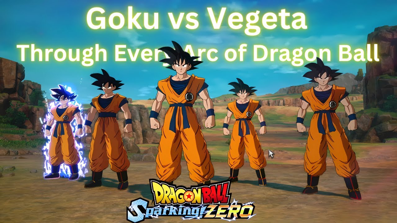 Season by Season Battle: Goku vs Vegeta Through Every Arc of Dragon ...