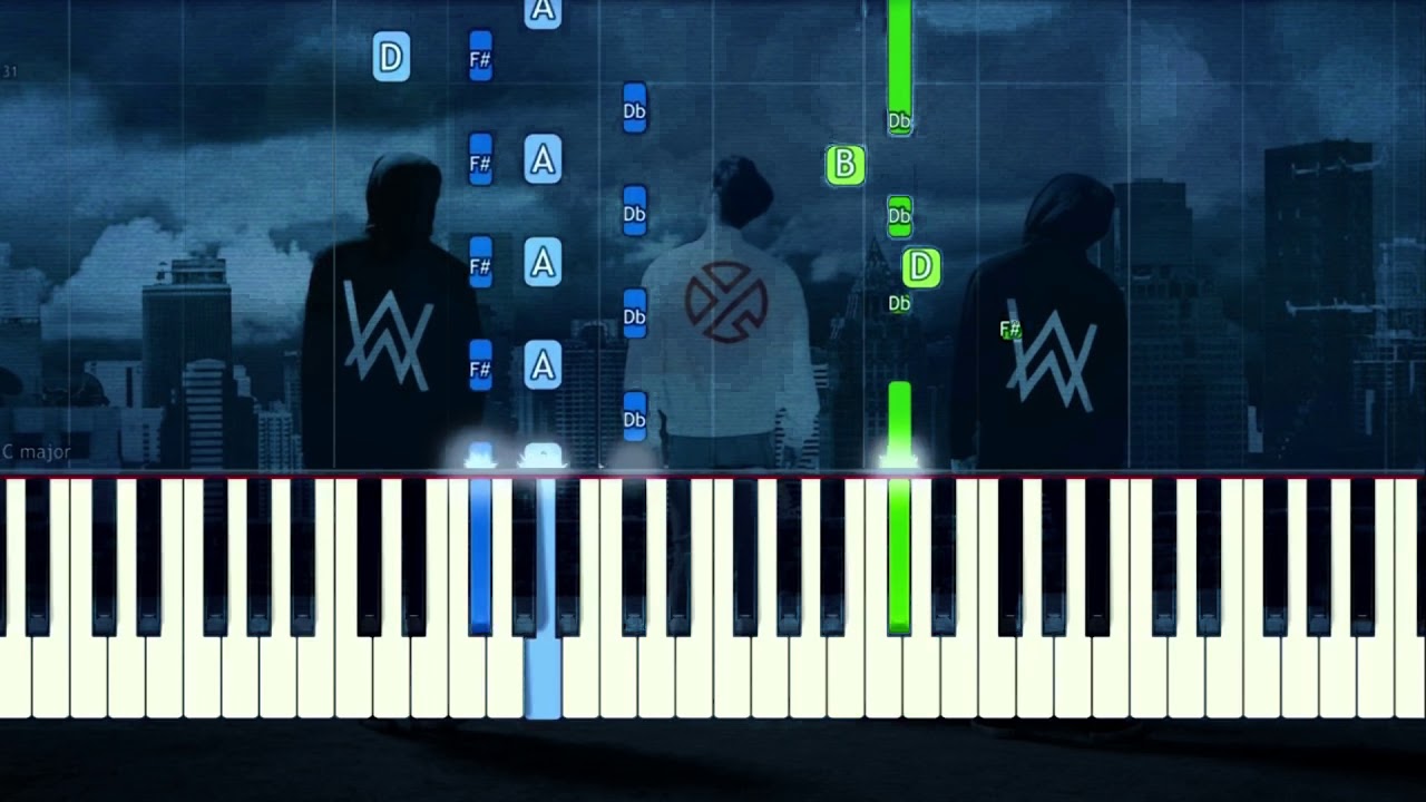 Lay - "Sheep" Alan Walker Relift (Piano Tutorial) - YouTube