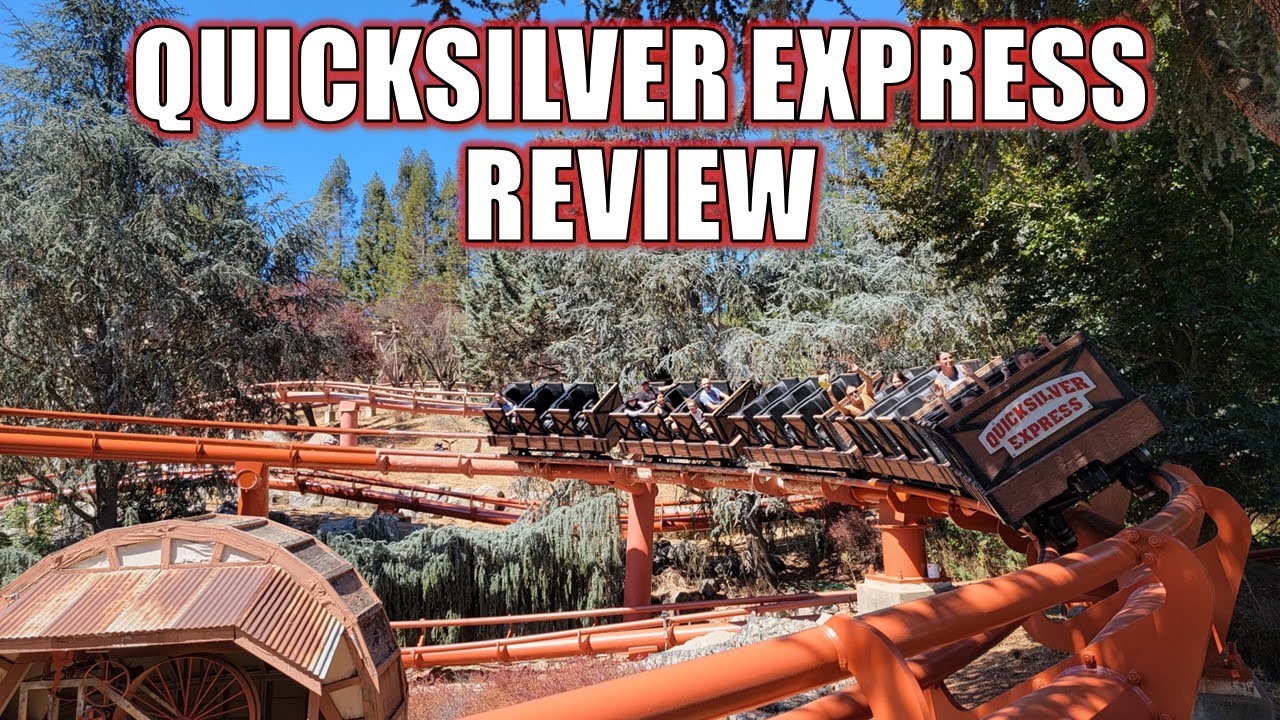 Quicksilver Express Review, Gilroy Gardens Morgan Mine Train | Morgan's ...