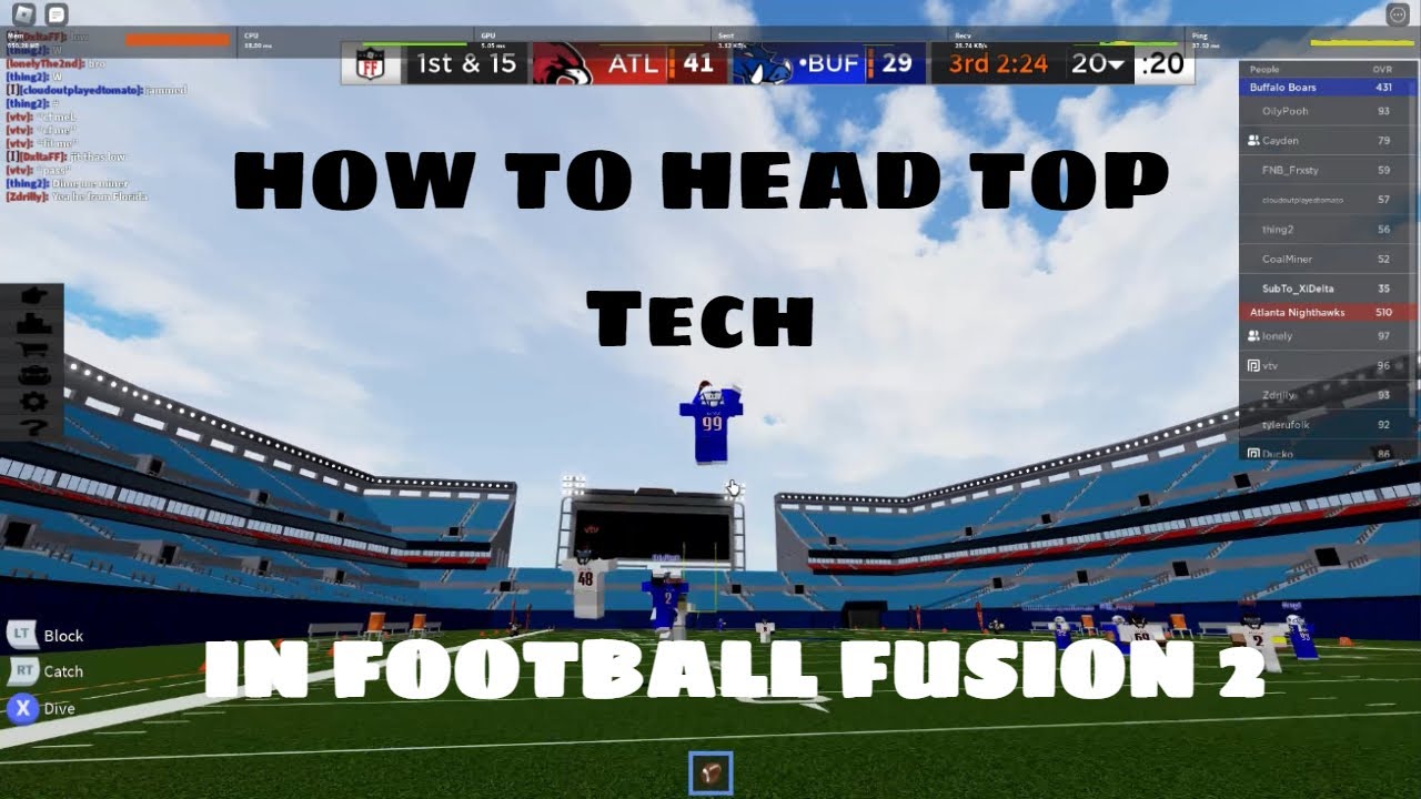 How to Headtop JP (FOOTBALL FUSION 2 TUTORIAL) - YouTube