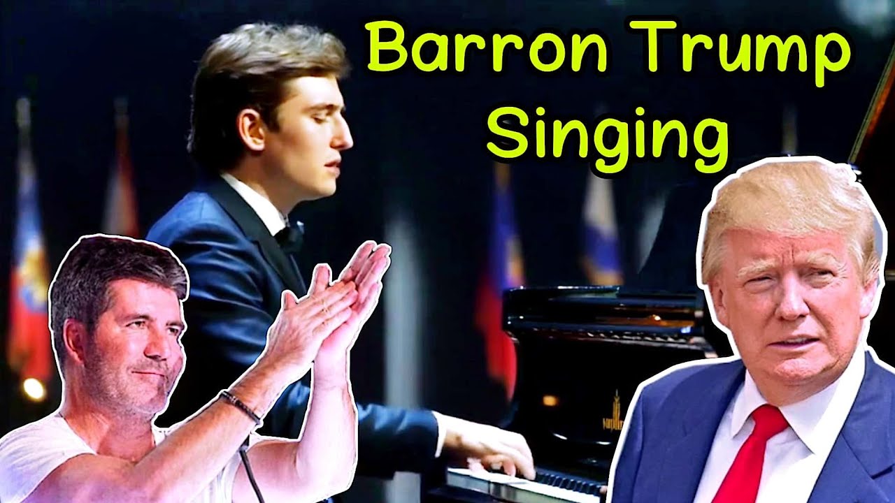 Barron Trump Singing - "I Love You, Dad" | A Heartfelt Song That Will ...