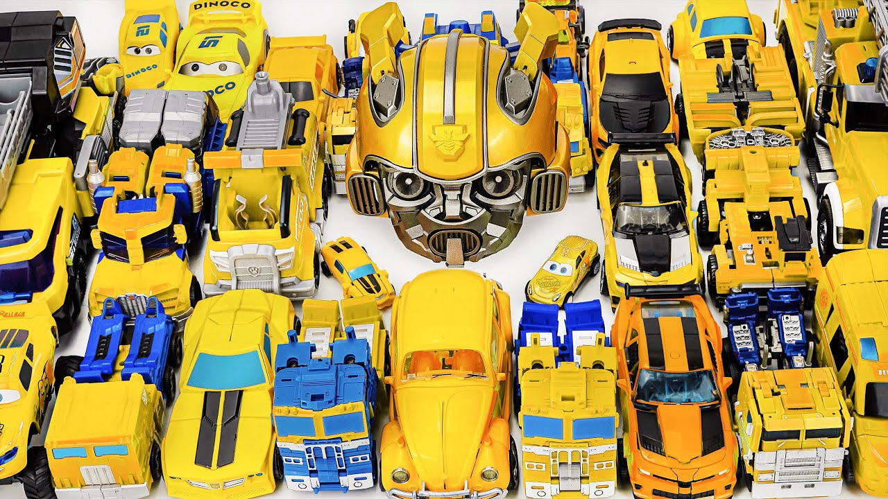 Full Yellow TRANSFORMERS the BEASTS: Giant Car Adventure: Carbot Tobot ...