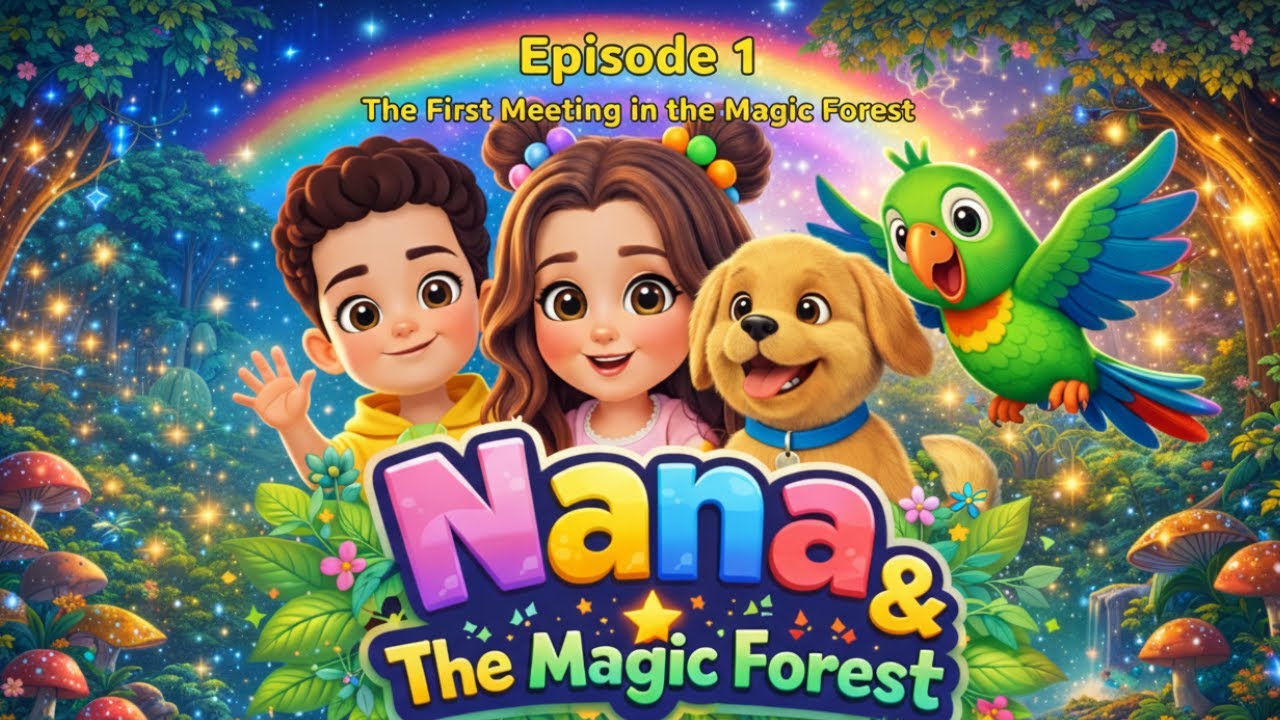 Nana & the Magic Adventure 🌈 | The First Meeting in the Magic Forest ...