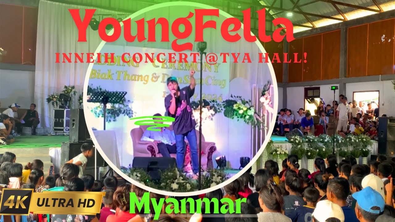 Youngfella Burma ram Tiau(khawmawi) Hall-ah concert #youngfella - YouTube