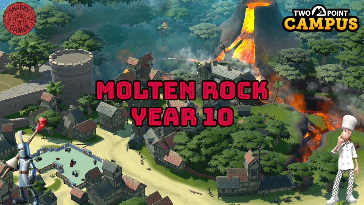 Two Point Campus - Molten Rock - Year 10 - YouTube