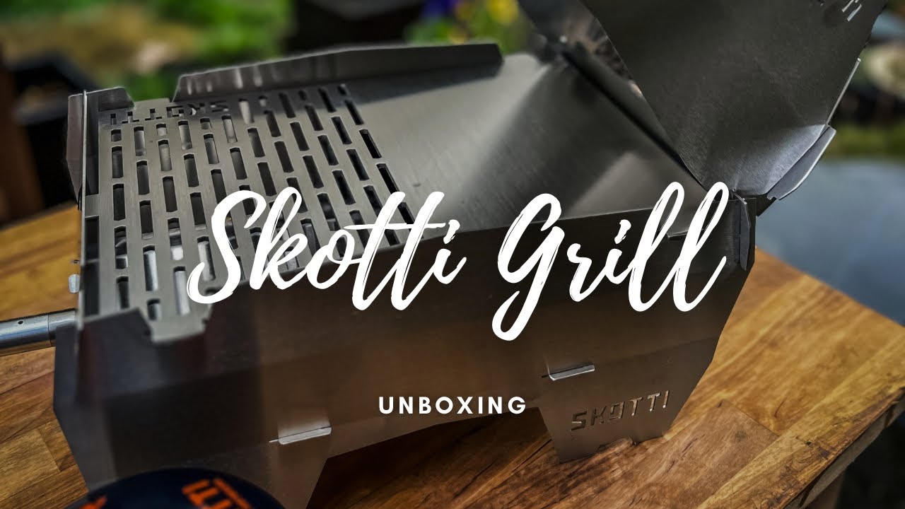 Unboxing and Setting Up the Skotti Grill: Your Portable Grilling ...