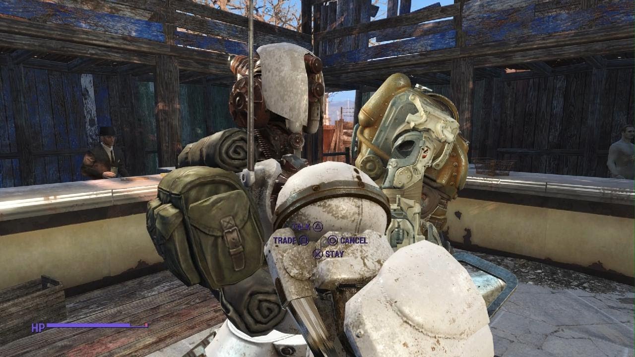 Fallout 4 - ADA had to get over the Power Armor - YouTube