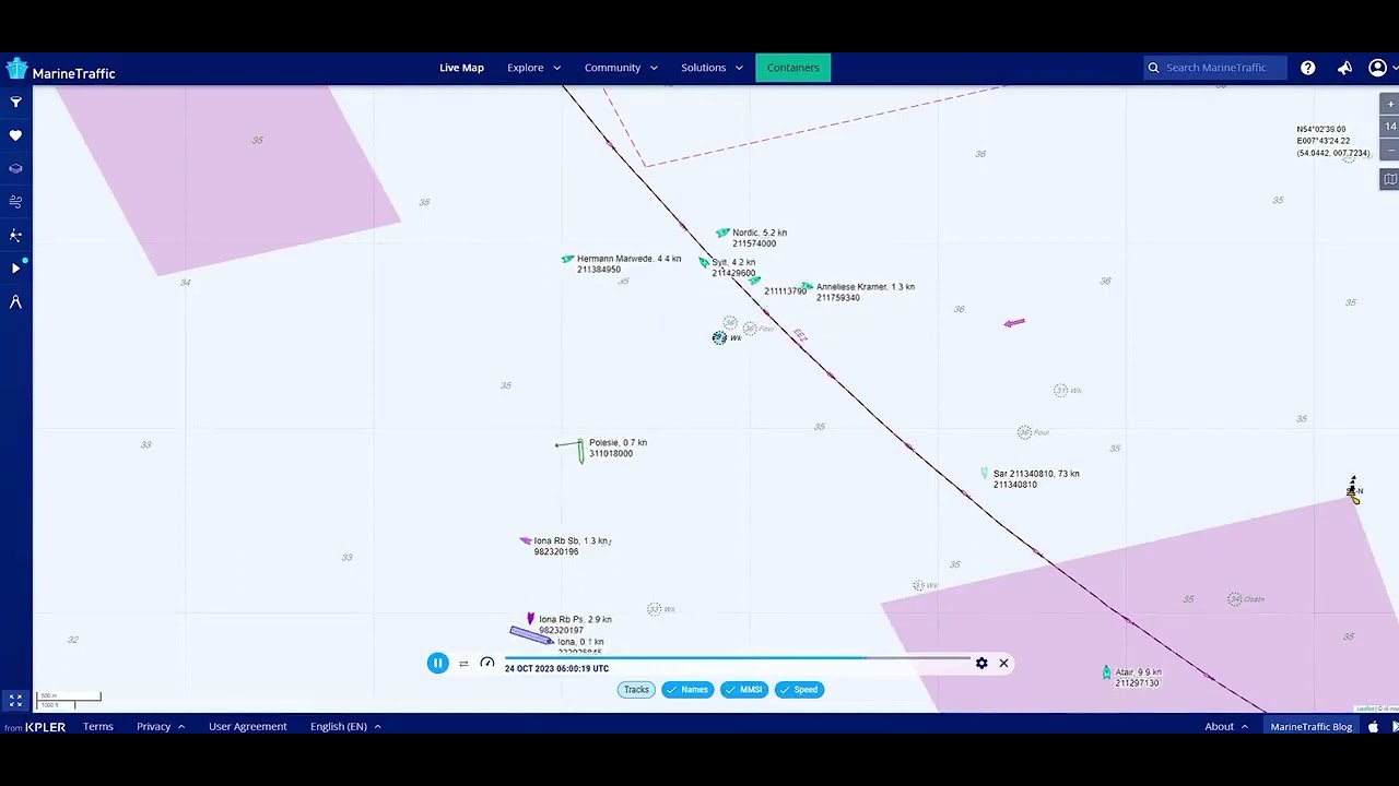 Dramatic Collision of Ships Verity and Polesie in the North Sea ...