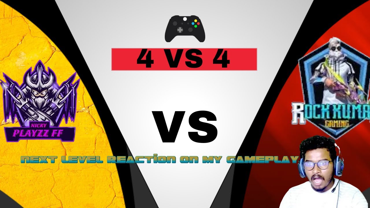 NICKY PLAYZZ FF VS ROCK KUMAR GAMING 4 VS 4 0 BY 7 OR WOT NICKY PLAYZZ FF VS ROCK KUMAR GAMING 4 VS 4 0 BY 7 OR WOT