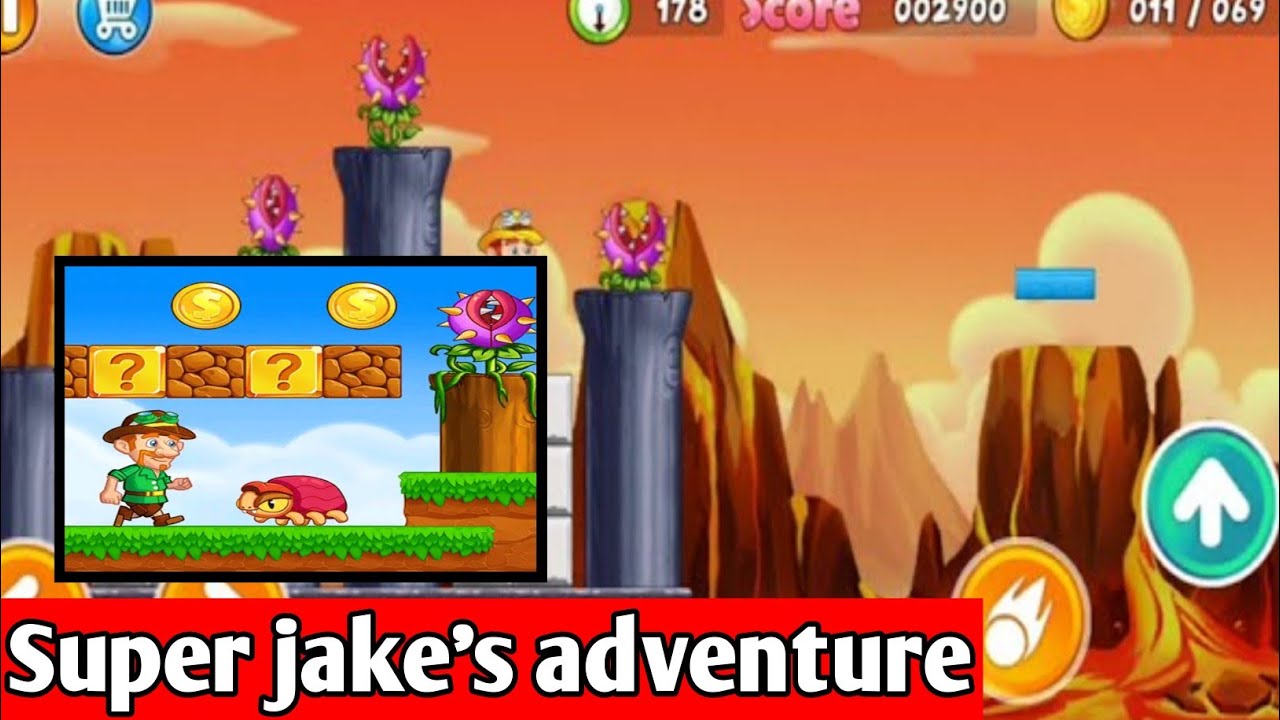 super jake's adventure 81 82 - android gameplay - YouTube