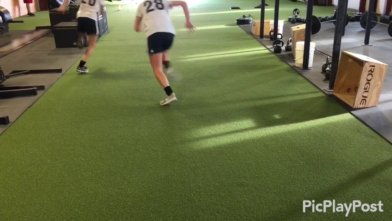 Chasing drills- 2 variations - YouTube