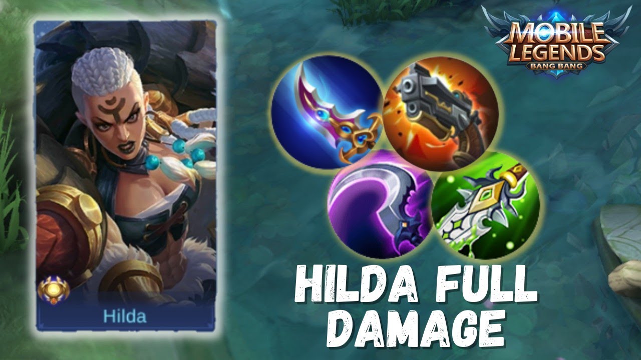 Hilda Item Damage, Sekali Ulti Mokaddd. #mlbb #mobilelegends #hilda ...