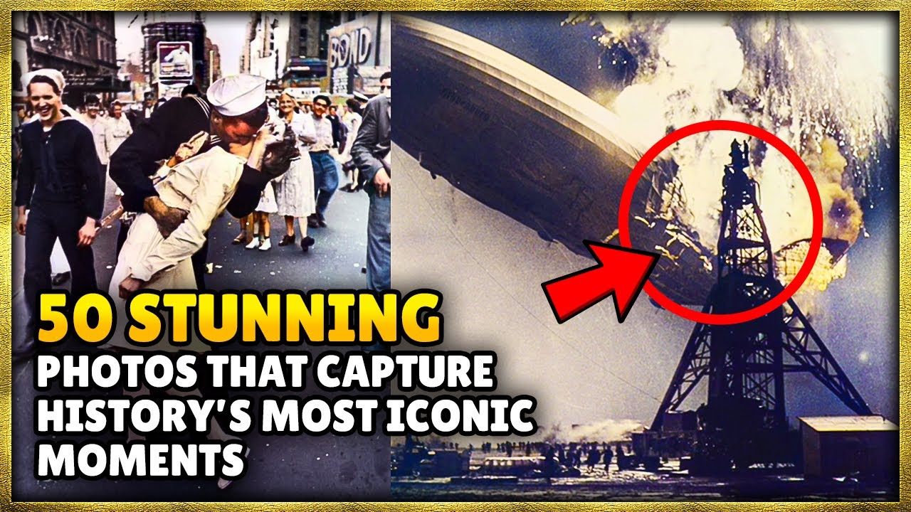 50 Stunning Photos That Capture History’s Most Iconic Moments - YouTube