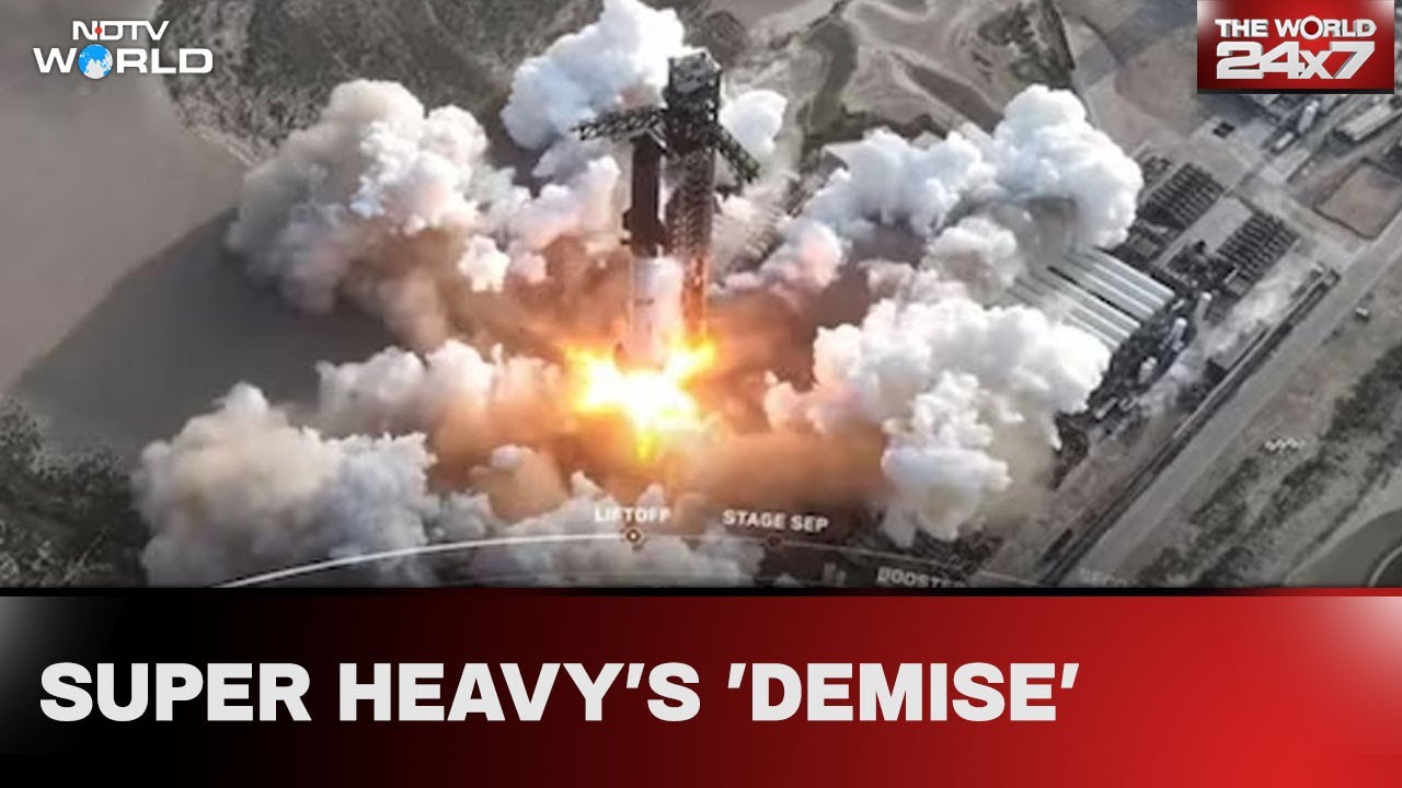 SpaceX Rocket Landing | Elon Musk's Starship Rocket Explodes During ...