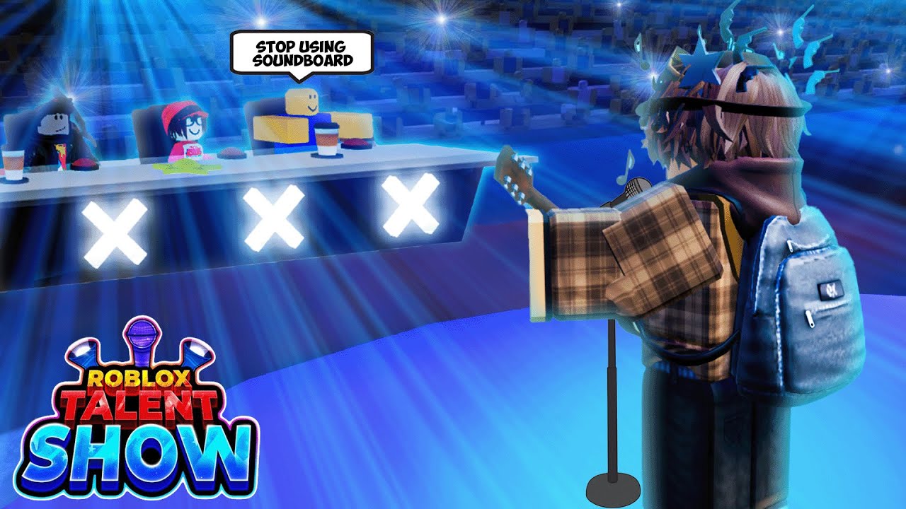 "You are playbacking!" - Roblox Got Talent Singing - YouTube