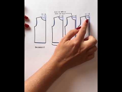 Front Neck Gaping - no princess seams - How to fix neckline issues on a ...