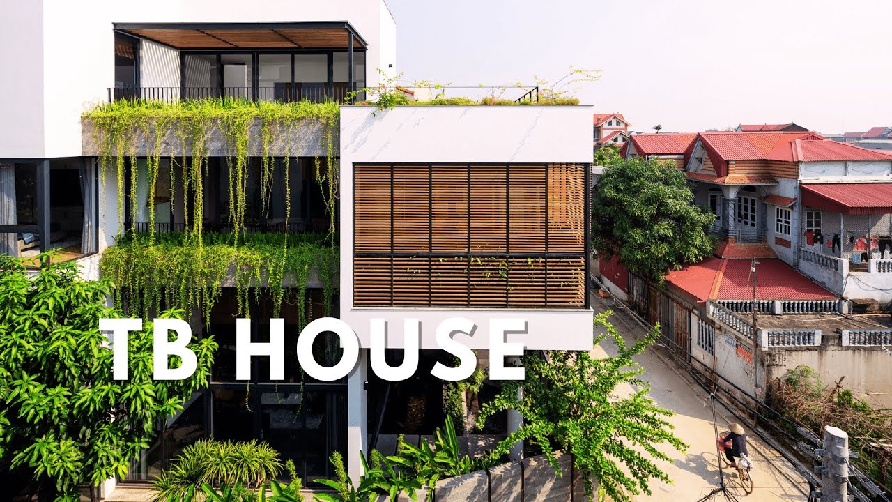 TB House | Modern House Design in the Vietnamese Countryside - YouTube