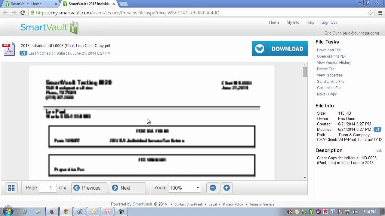 SmartVault Portal Overview - YouTube
