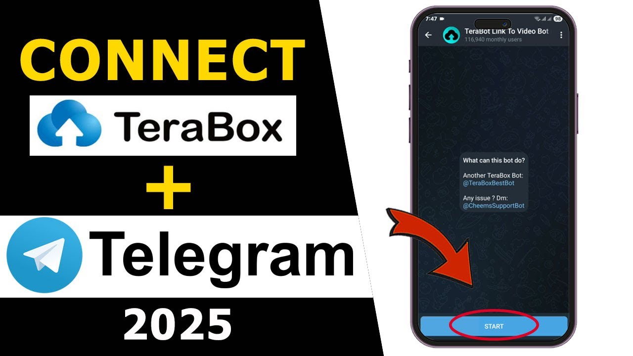 How to Setup and Connect Terabox to Telegram Bots | 2025 Updated - YouTube
