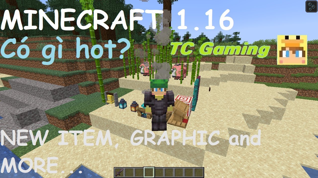 TC Gaming Minecraft phiên bản mới 1.16 có gì mới? - YouTube