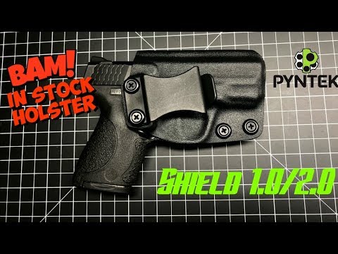 Shield 2.0 IWB Kydex holster by Pyntek - YouTube