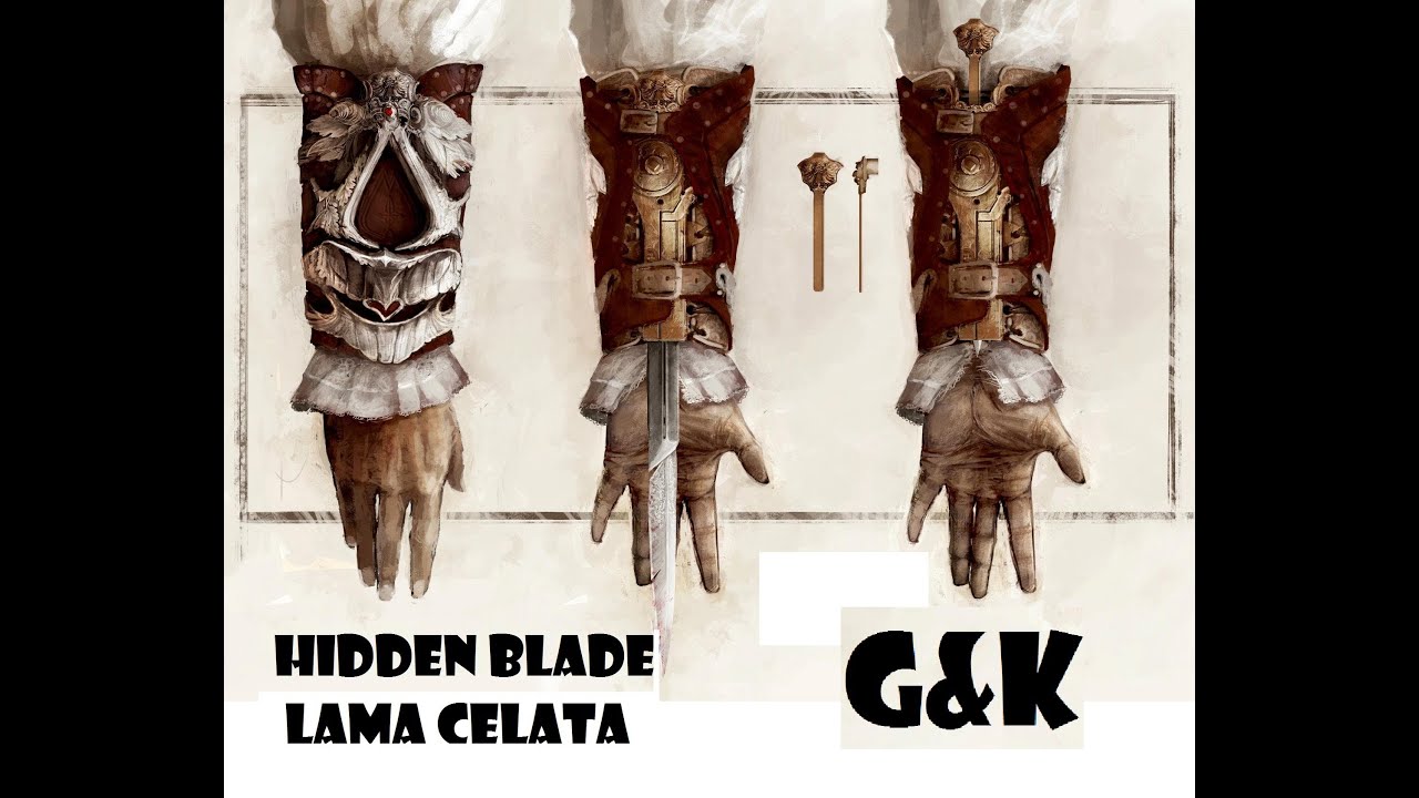 Come costruire una lama celata - YouTube