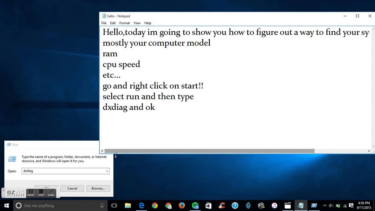 How To Find System Information Easily - YouTube