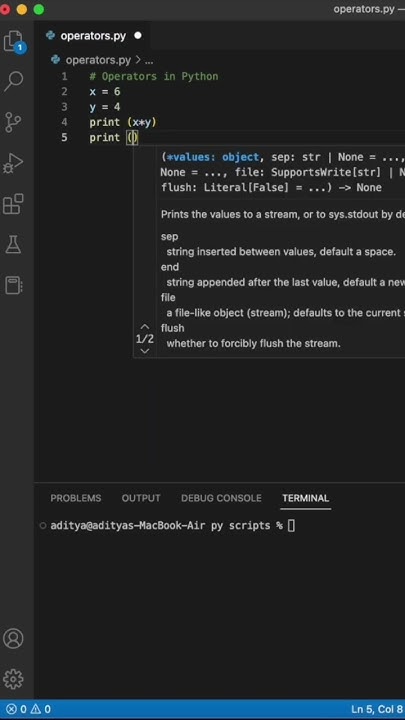 Python Operators part 3 #pythonprogramming #python - YouTube