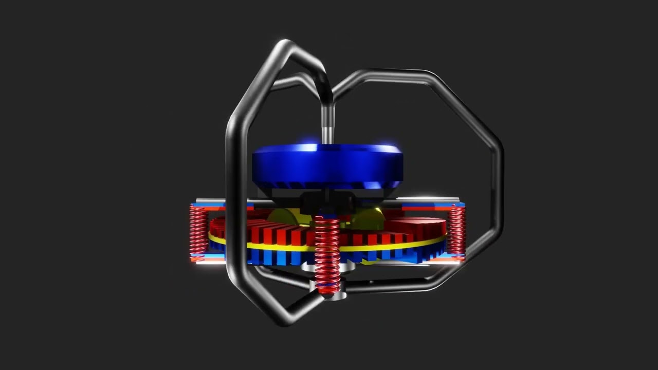 Magnetic flywheel repulsion generator. - YouTube