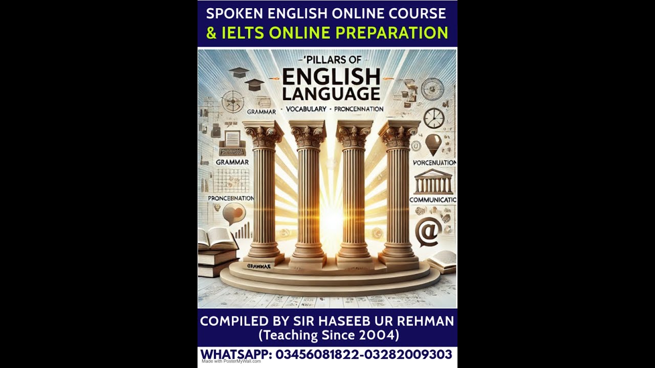 PILLARS OF ENGLISH LANGUAGE - YouTube