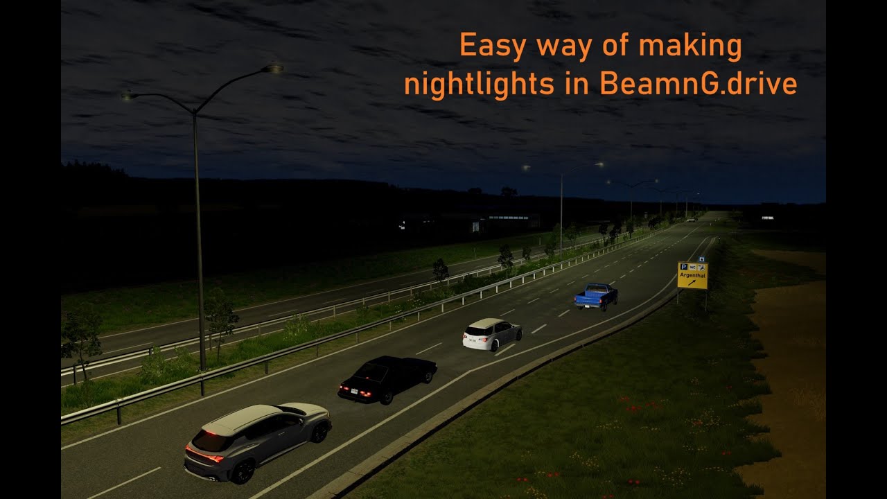 Replicate Lights and Objects in BeamNG.drive Worldeditor - YouTube