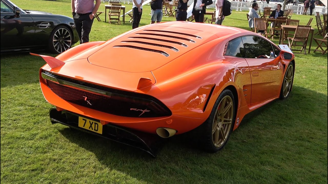 The Lamborghini 7X Design RAYO First look! Concours of Elegance 2021 ...