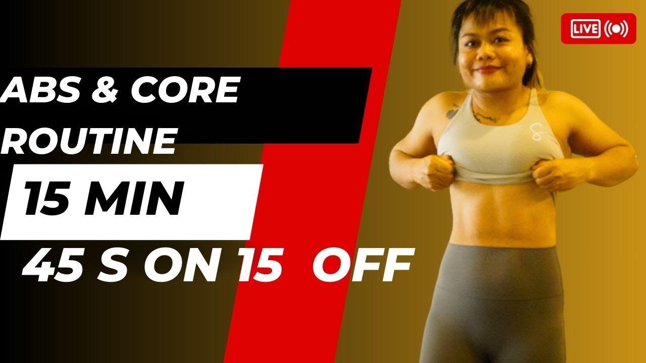 Abs strong Core Routine 15 min easy workout at Home - YouTube