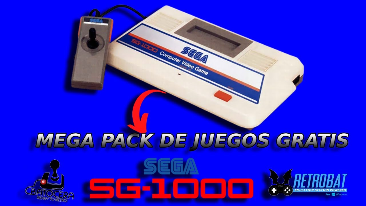 ROMS SEGA-1000 (SG-1000 SET PACK COMPLETO) - YouTube
